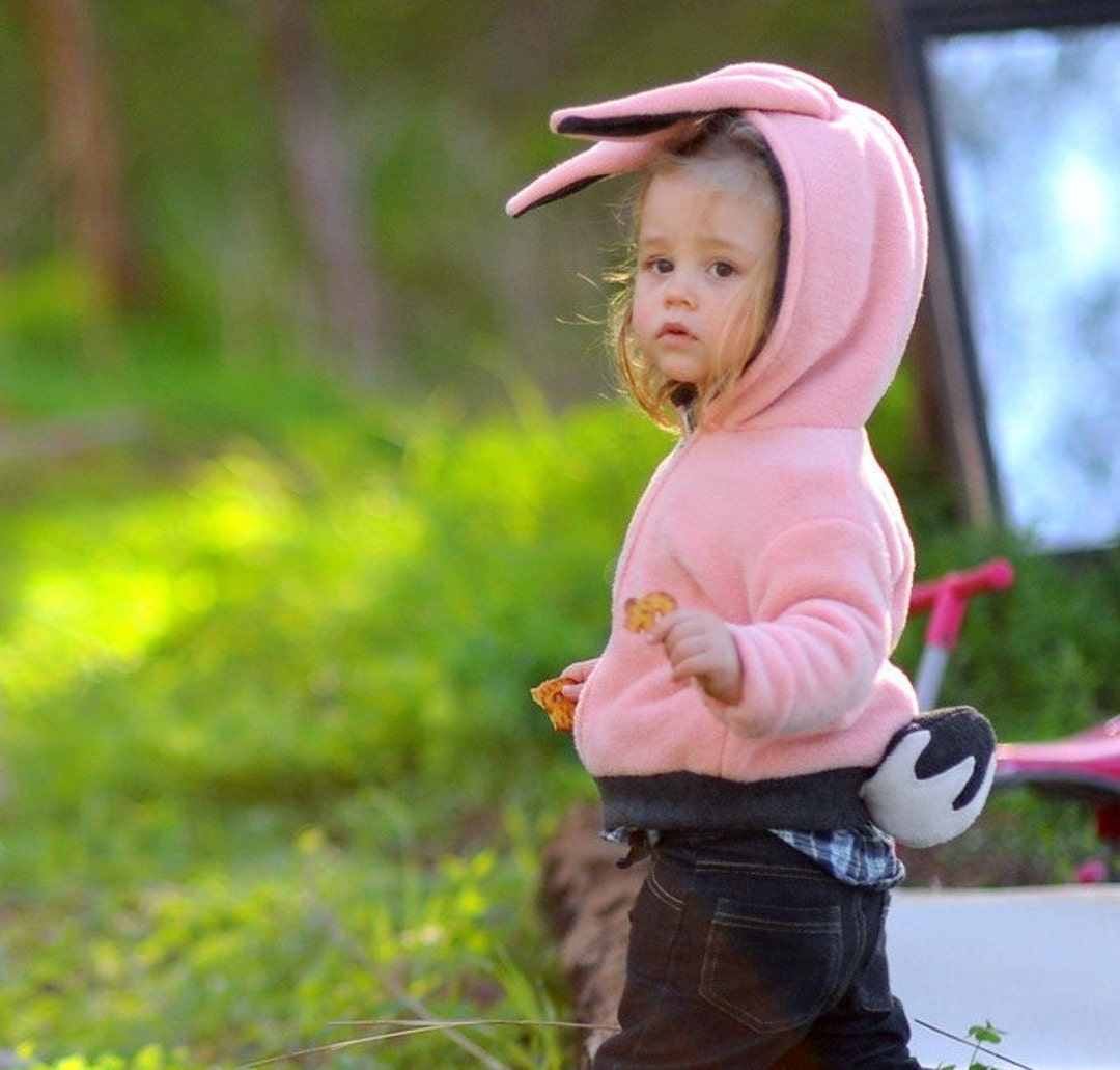 Pink Bunny Jacket Costume / Halloween Bunny Costume / Kids&babies ...