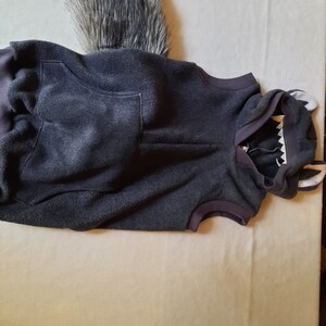 Gray Wolf Halloween Costume / Wolf Oversized Costume / Kids & Adults ...