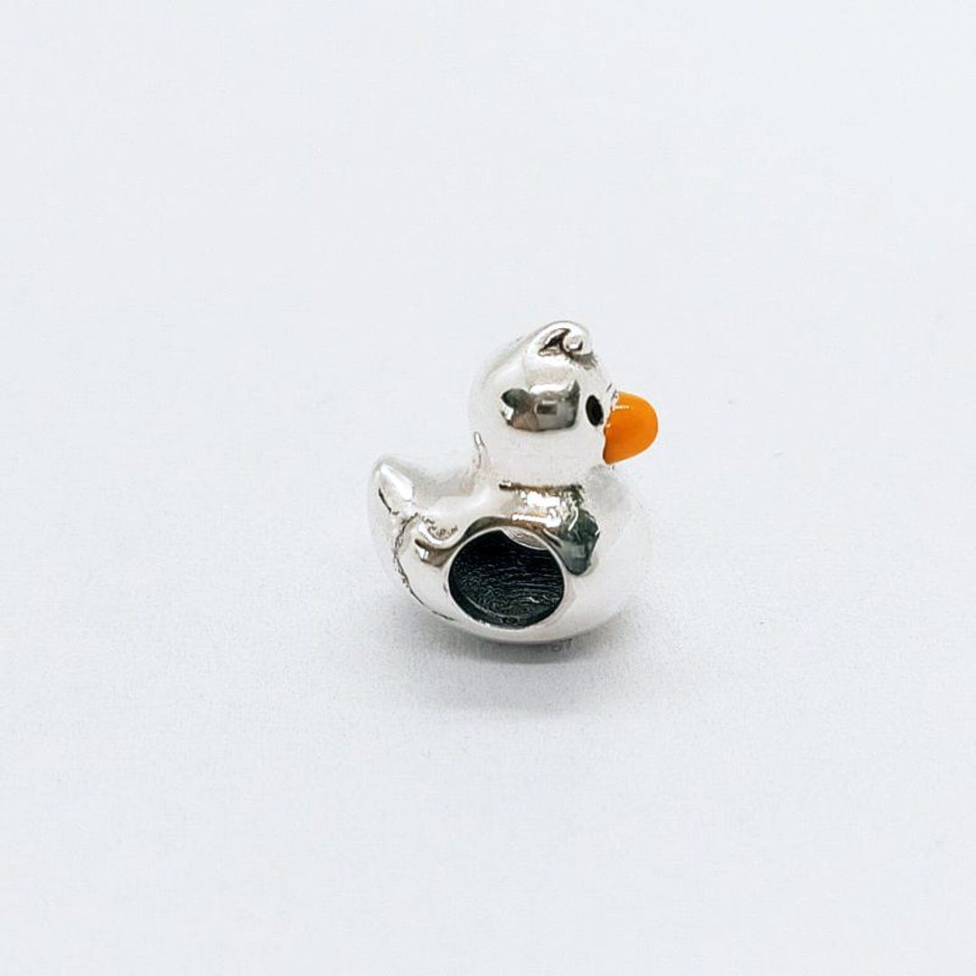 Pandora Polished Rubber Duck Charm Sterling Silver - Etsy