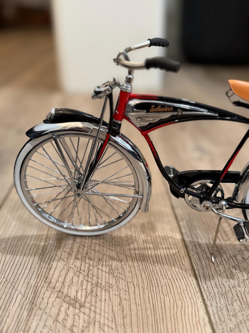 Schwinn Black Phantom Die-cast Bicycle Model 1:6 Scale | Boxed With COA ...