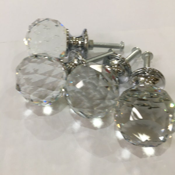 Crystal Knob - Etsy UK