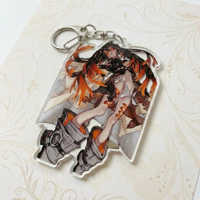 Gachiakuta Ludo Acrylic Keychain, Urban Manga Charm - Etsy