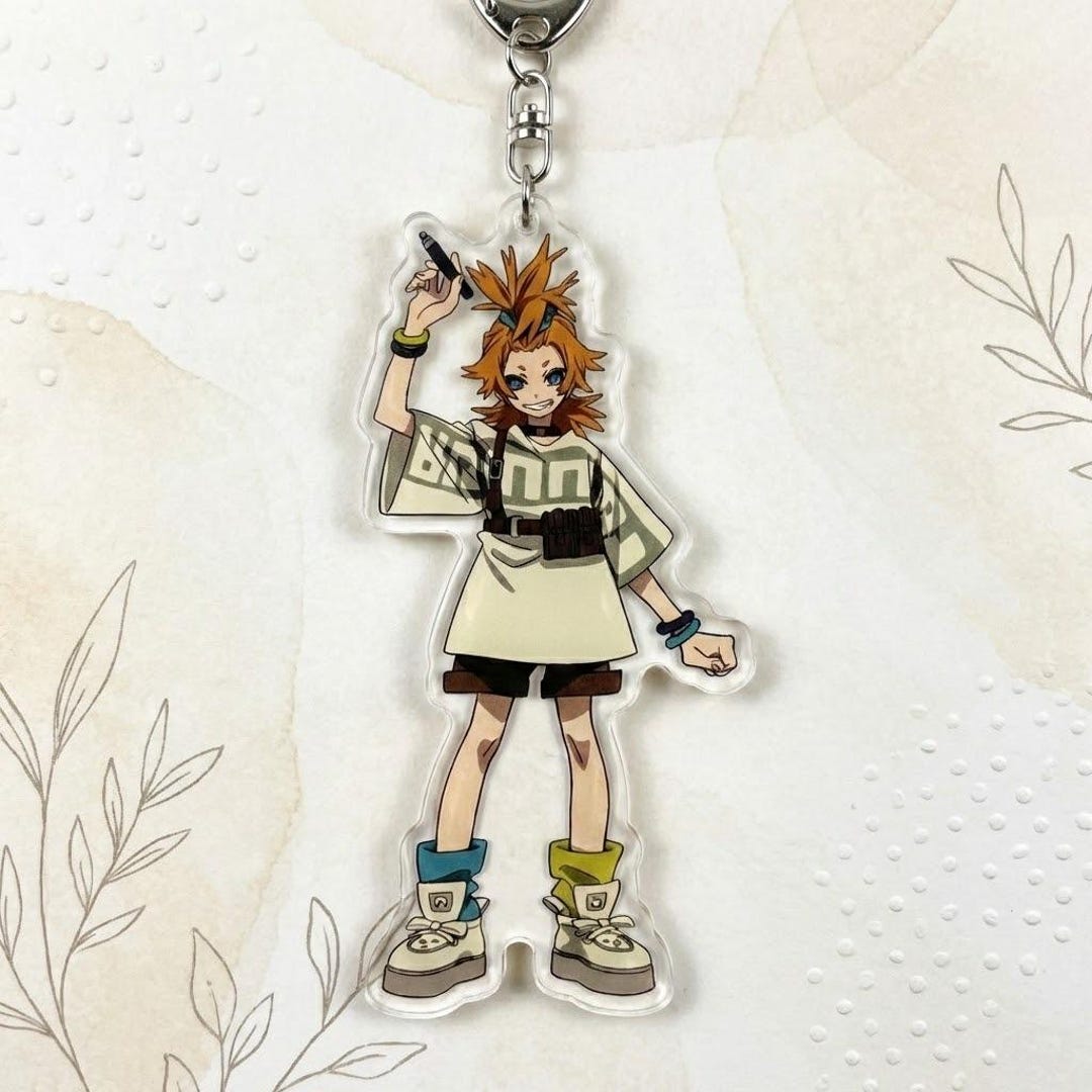 Gachiakuta Rudo Acrylic Keychain, Anime Manga Bag Charm, Otaku Gift - Etsy