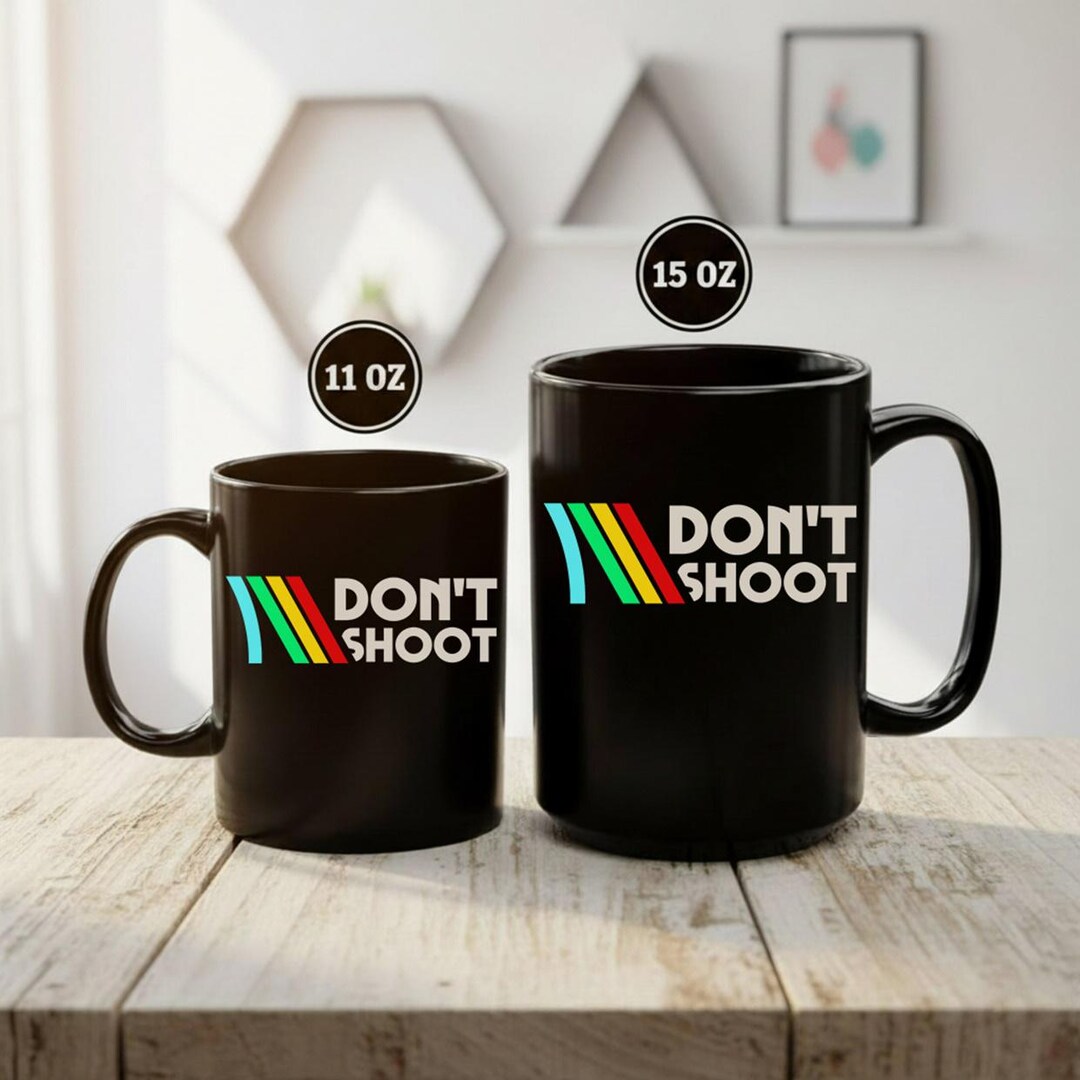 Don't Shoot Arc Raiders Rainbow Mug, Funny Retro Arcade Raiders Coffee ...