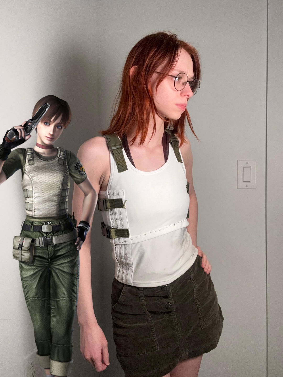 Costume cosplay di Rebecca Chambers – Gilet medico S.T.A.R.S. di ...