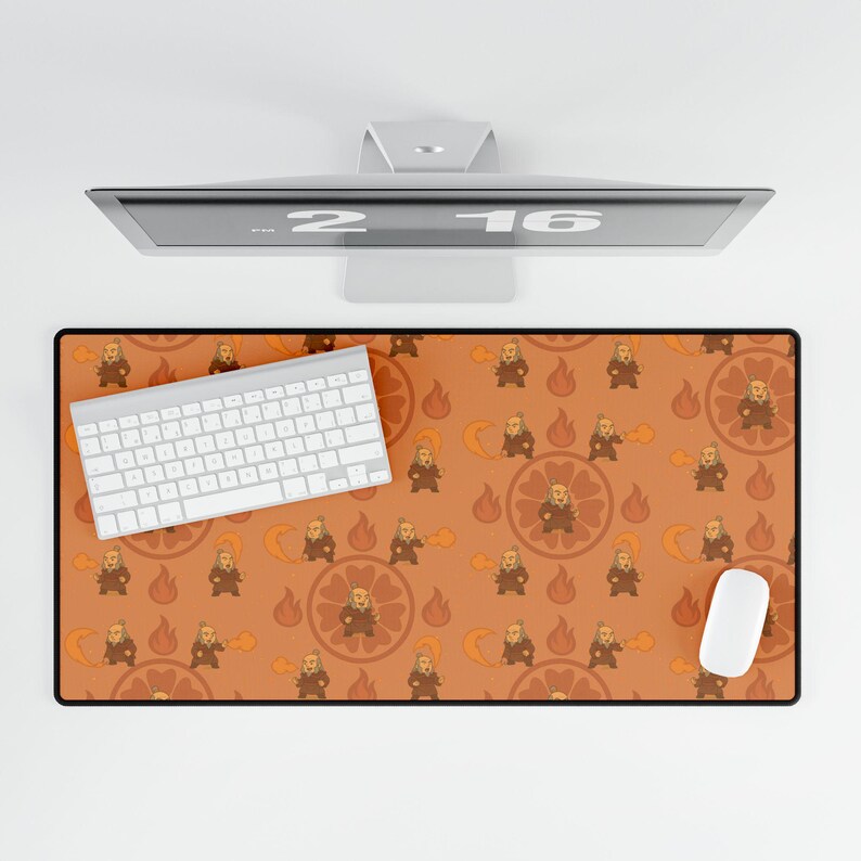 Uncle Iroh Fire Bending Large Desk Mat / Mouse Pad I Avatar the Last ...