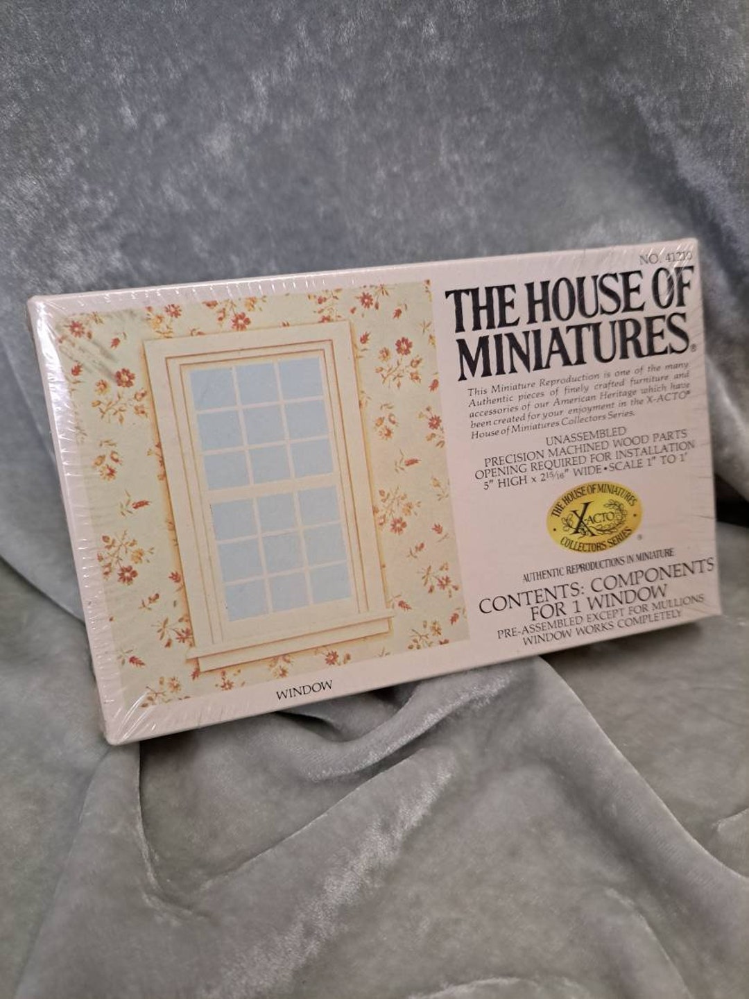 RARE KIT House of Miniatures Kit #41210 Window Kit Rare Find, Wood Kit ...