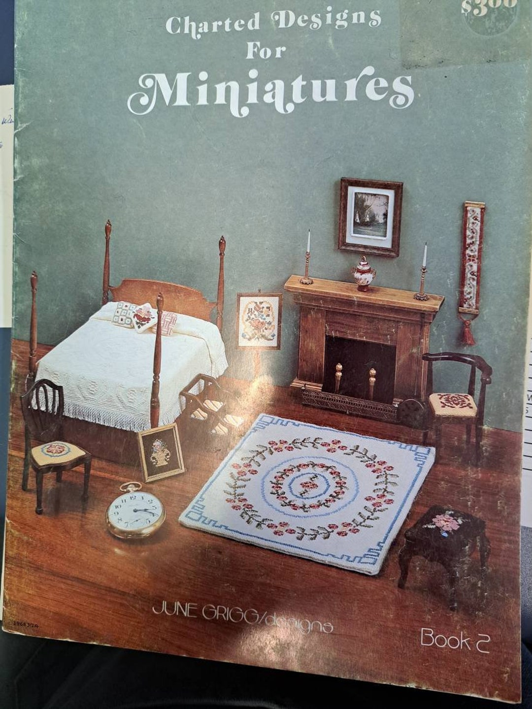 Charted Designs for Miniatures, by June Grigg, Instruction Book ...
