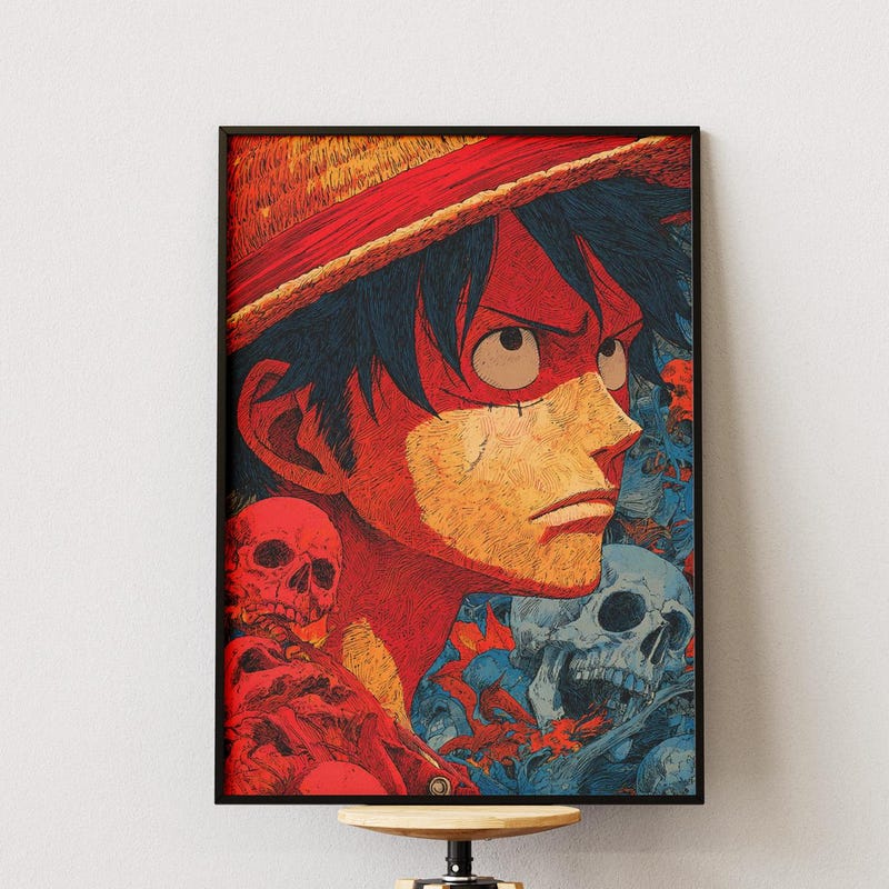 Luffy Manga Panels - Etsy