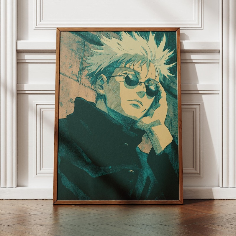 Gojo Satoru Manga Panels - Etsy