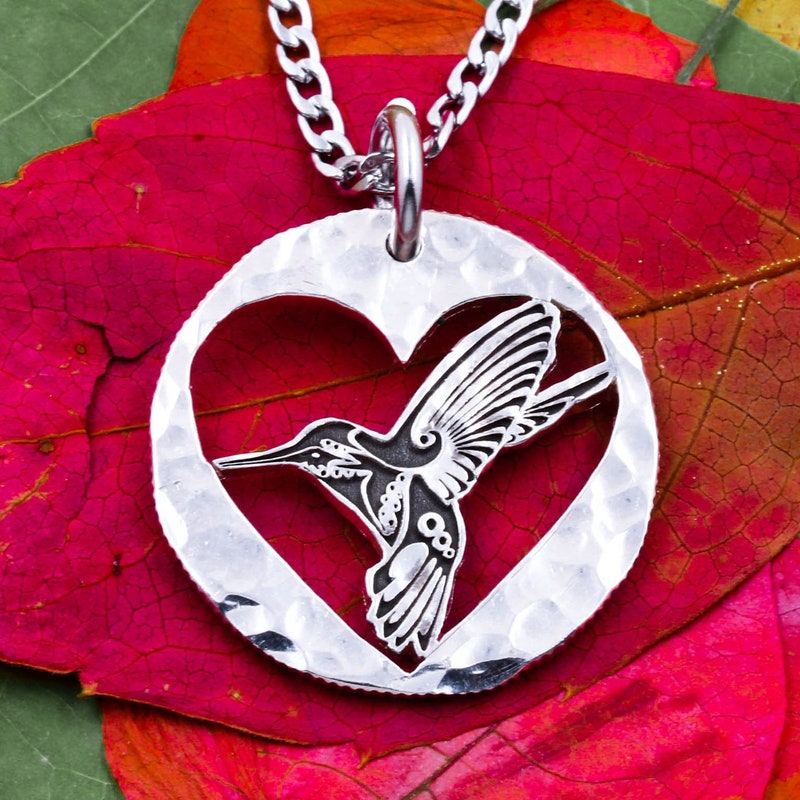 Hummingbird Coin - Etsy