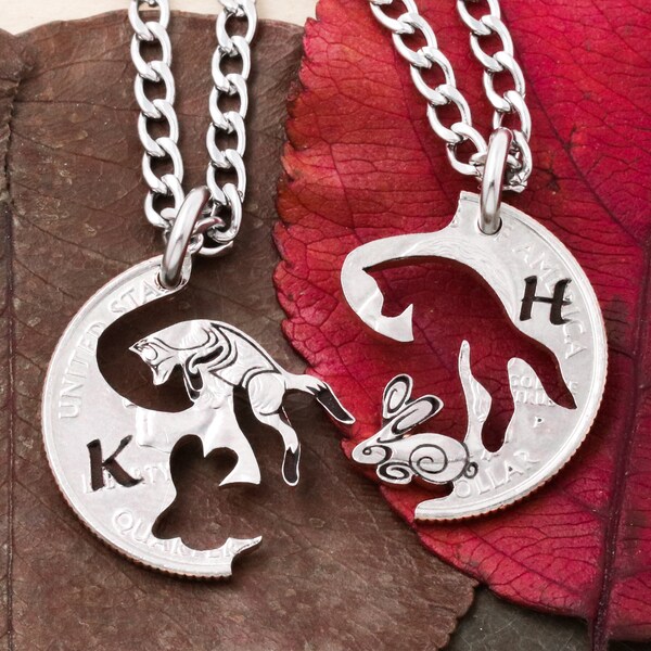 Fox and Rabbit - Etsy