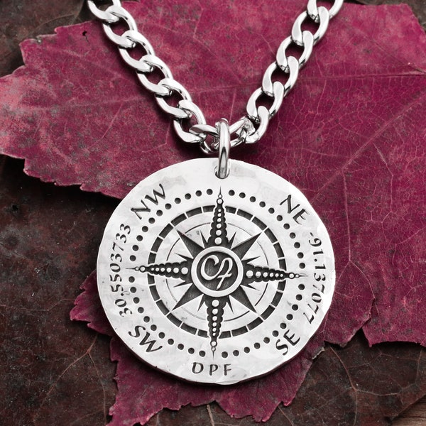 Compass Coin - Etsy