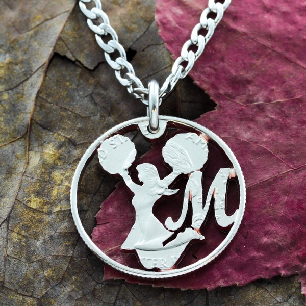 Cheerleader Necklace - Etsy