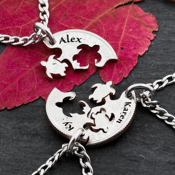 Collares de amistad para 3 mejores amigos, tres regalos bff - Etsy México