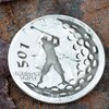Golf Ball Marker Coin With Initials Engraved, Etched Quarter - Etsy