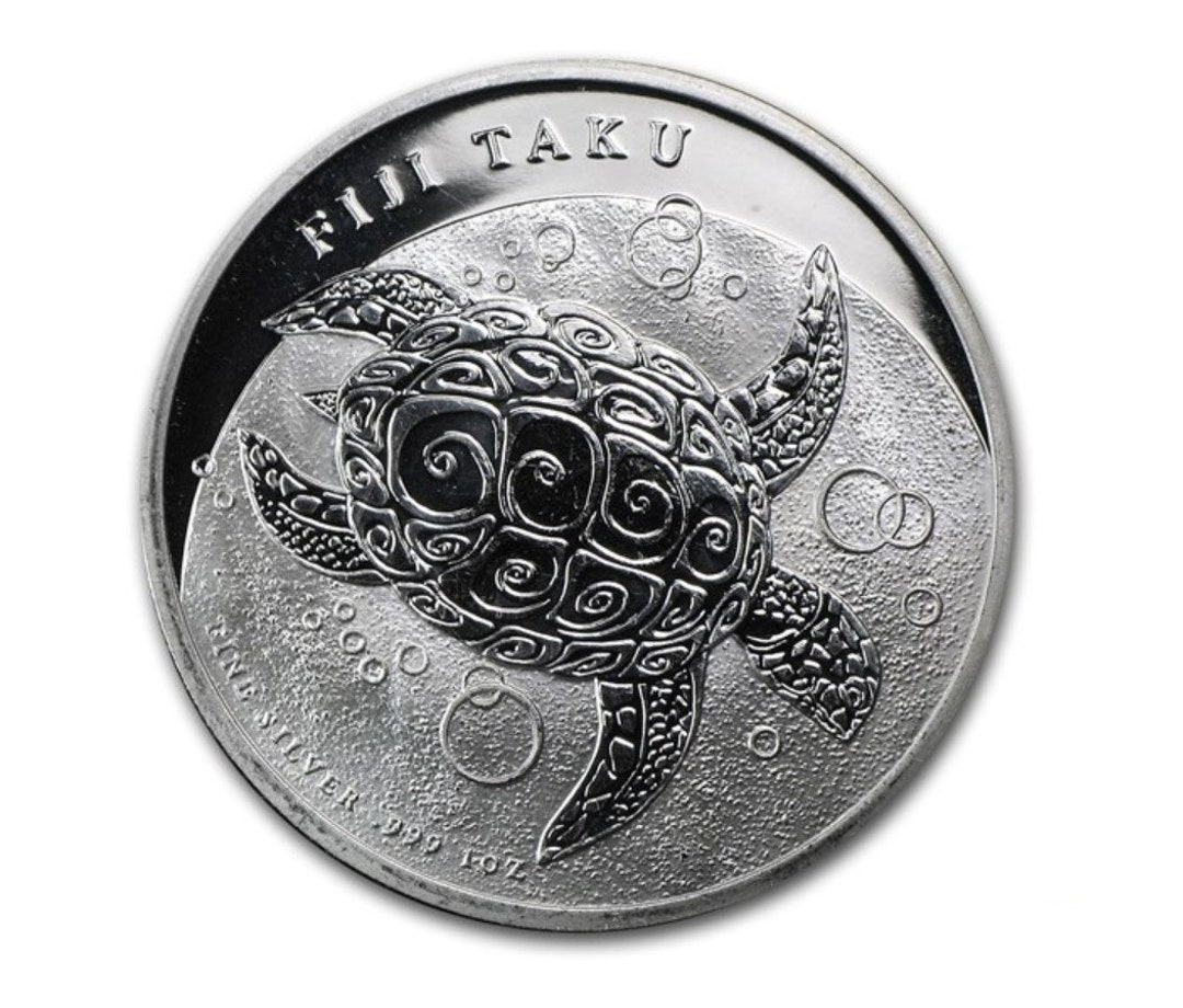 Upgrade for Cut and Engraved Designs 1oz Silver Coin Fijian Turtle - Etsy