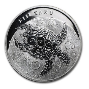Upgrade for Cut and Engraved Designs 1oz Silver Coin Fijian Turtle - Etsy