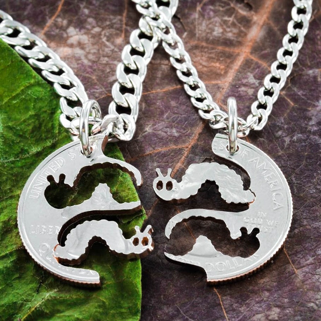 The Very Hungry Caterpillar Friendship Necklaces, Children's Jewelry ...