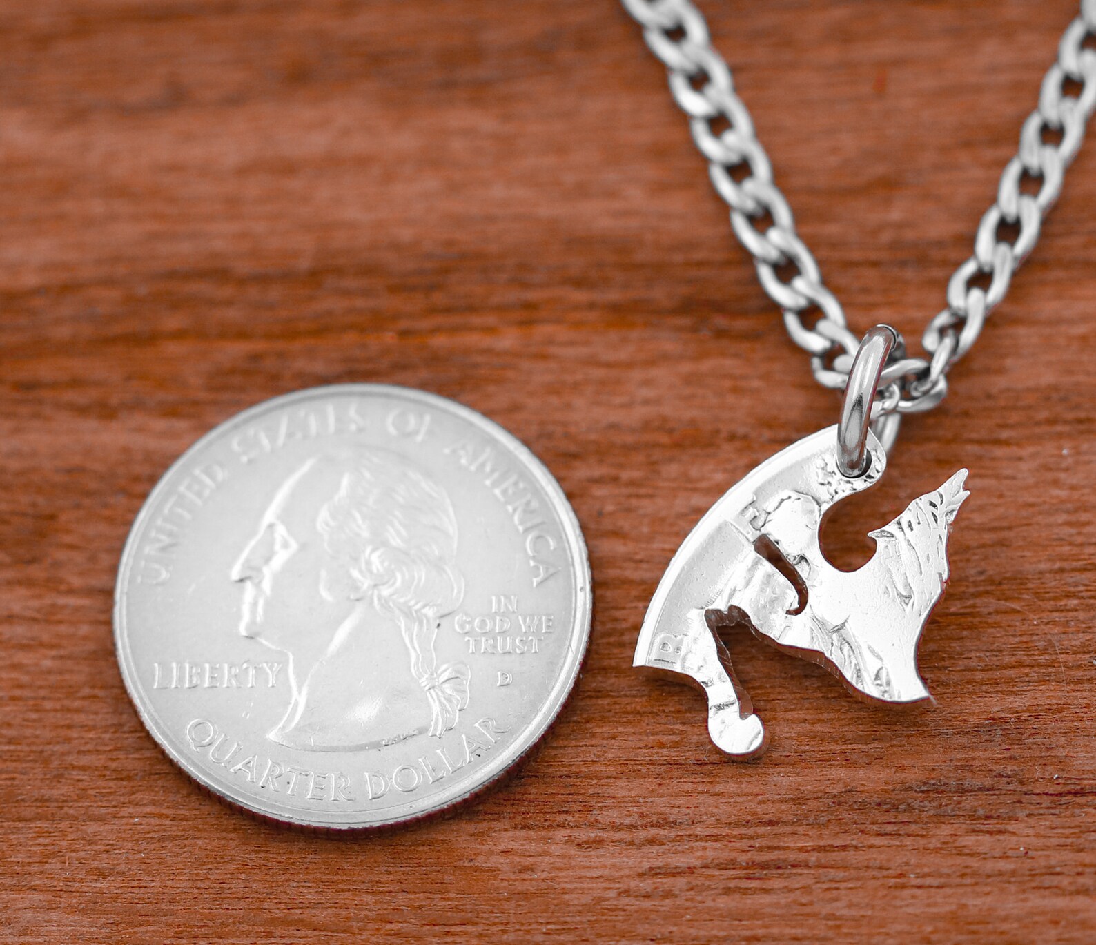 5 Best Friend Wolf Necklaces Five Wolves With Custom | Etsy