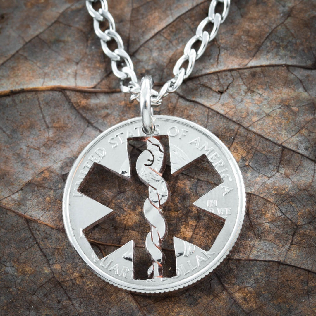 Nurse Necklace, Star of Life, Medical and Nurse Gift, Ideas for Doctor ...