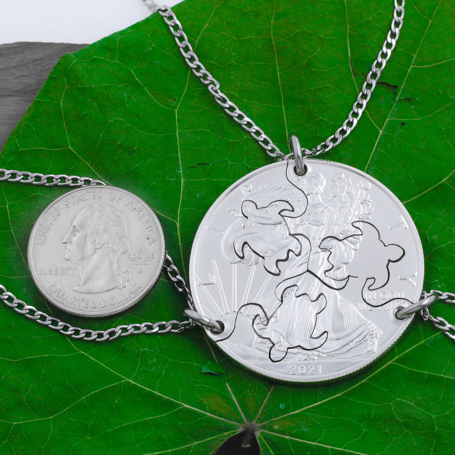 Three Best Friend Turtle Necklaces 3 BFF Gifts Friendship | Etsy