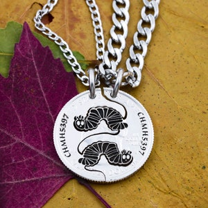 The Very Hungry Caterpillar, Engraved Friendship Necklaces, Custom ...