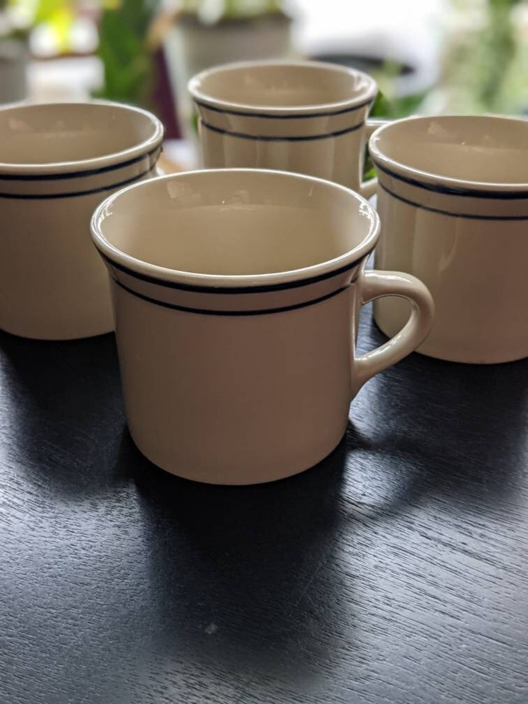 4 Vintage 1970s Coffee Cups - Etsy