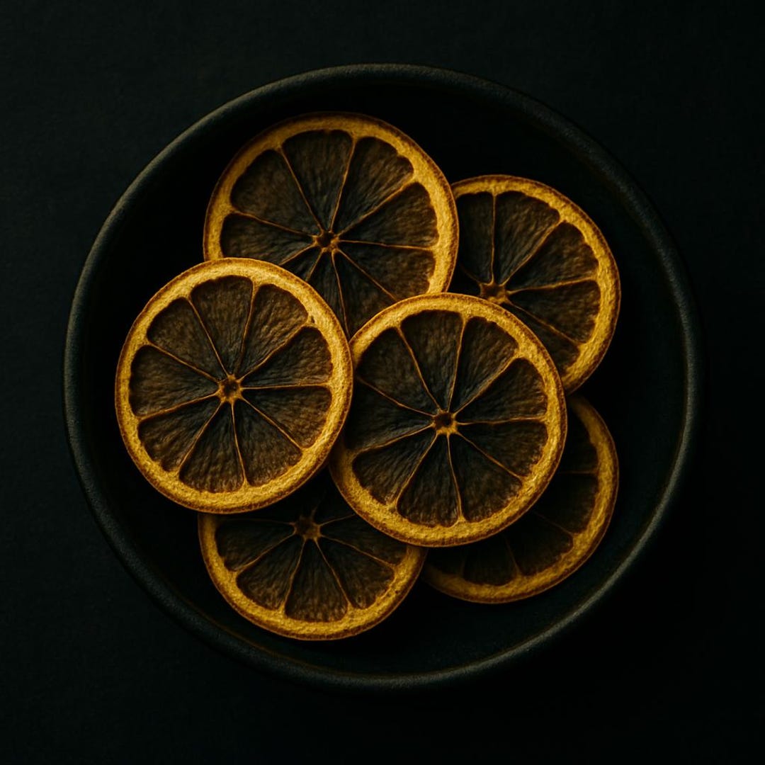 100 Dehydrated Lemon Wheels – Cocktail Garnish – Bright Citrus Slices ...