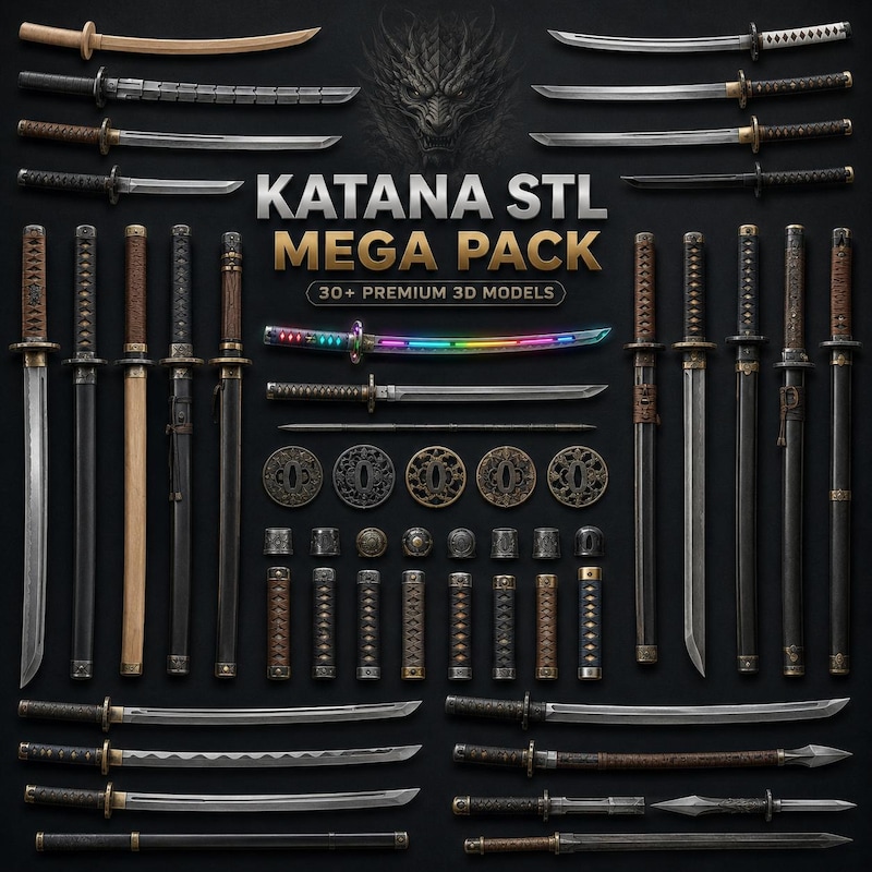 Samurai Swords Cosplay - Etsy UK
