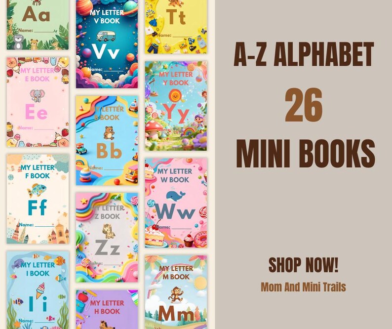 Letter M Mini Book | Preschool Phonics Worksheet (PDF Download) - Etsy UK
