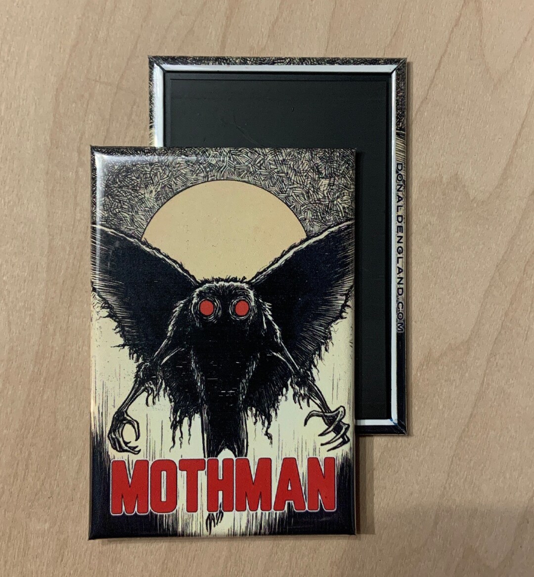 Mothman Magnet - Etsy