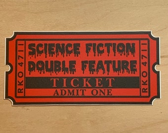 Science Fiction Sticker - Etsy