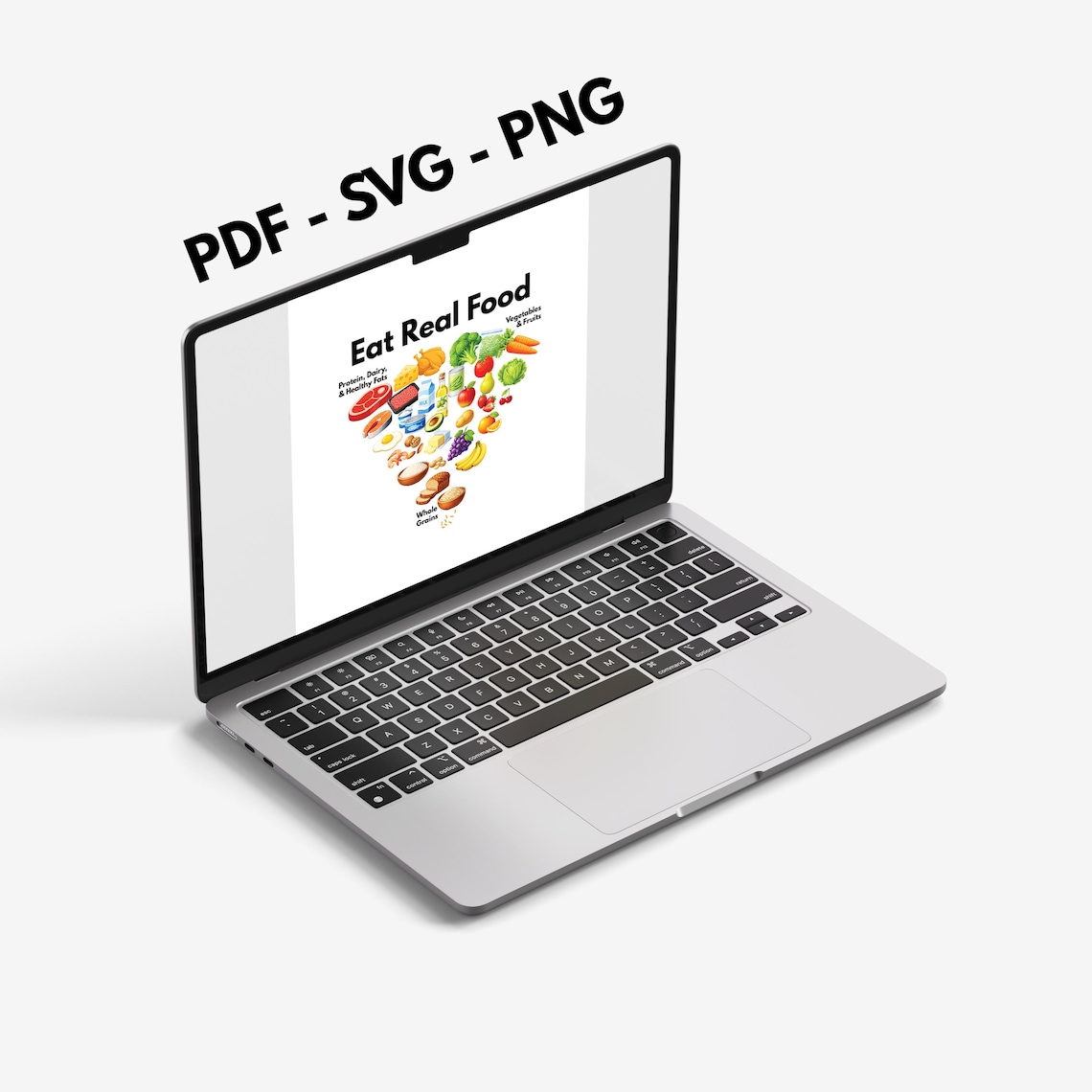 Food Pyramid 2026 Printable, Nutrition Guide Chart (SVG, PDF, PNG) - Etsy