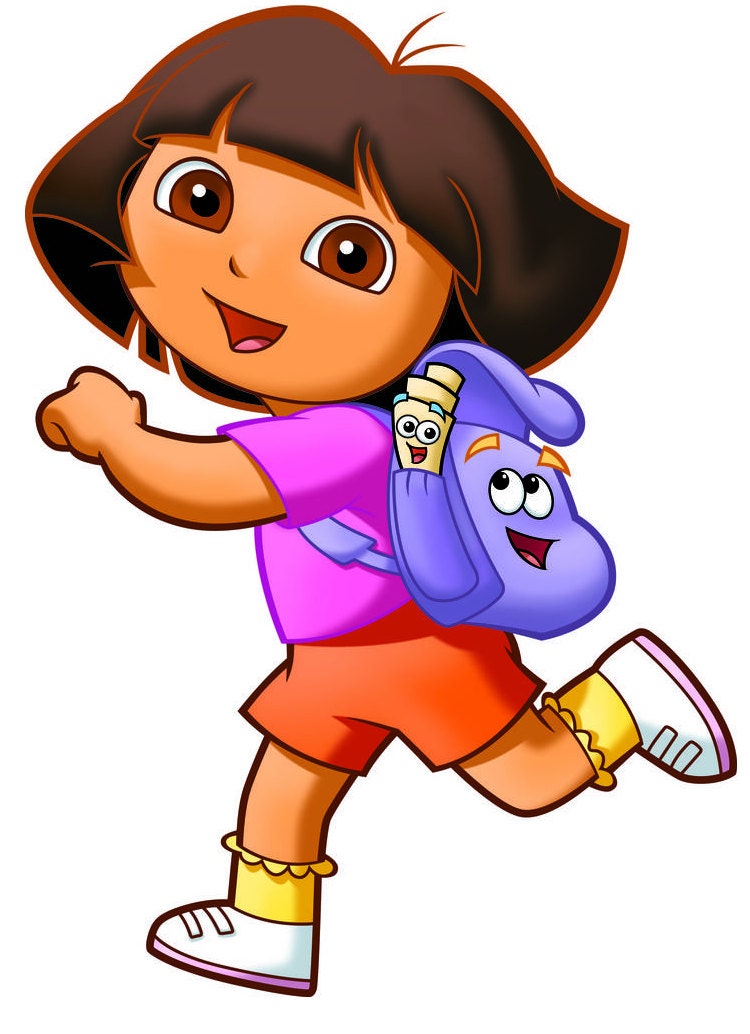 Dora The Explorer Face Clipart