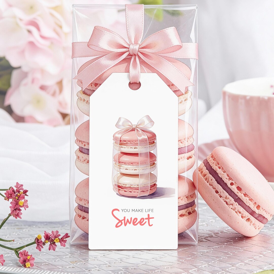Macarons Gift Tag - Etsy Australia