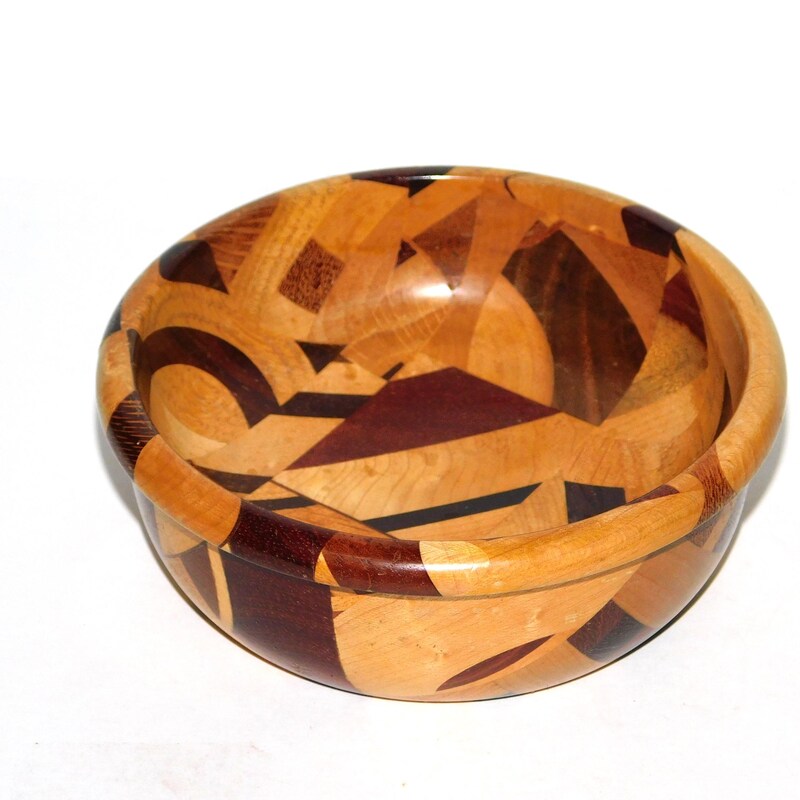 Segmented Wood Bowl - Etsy
