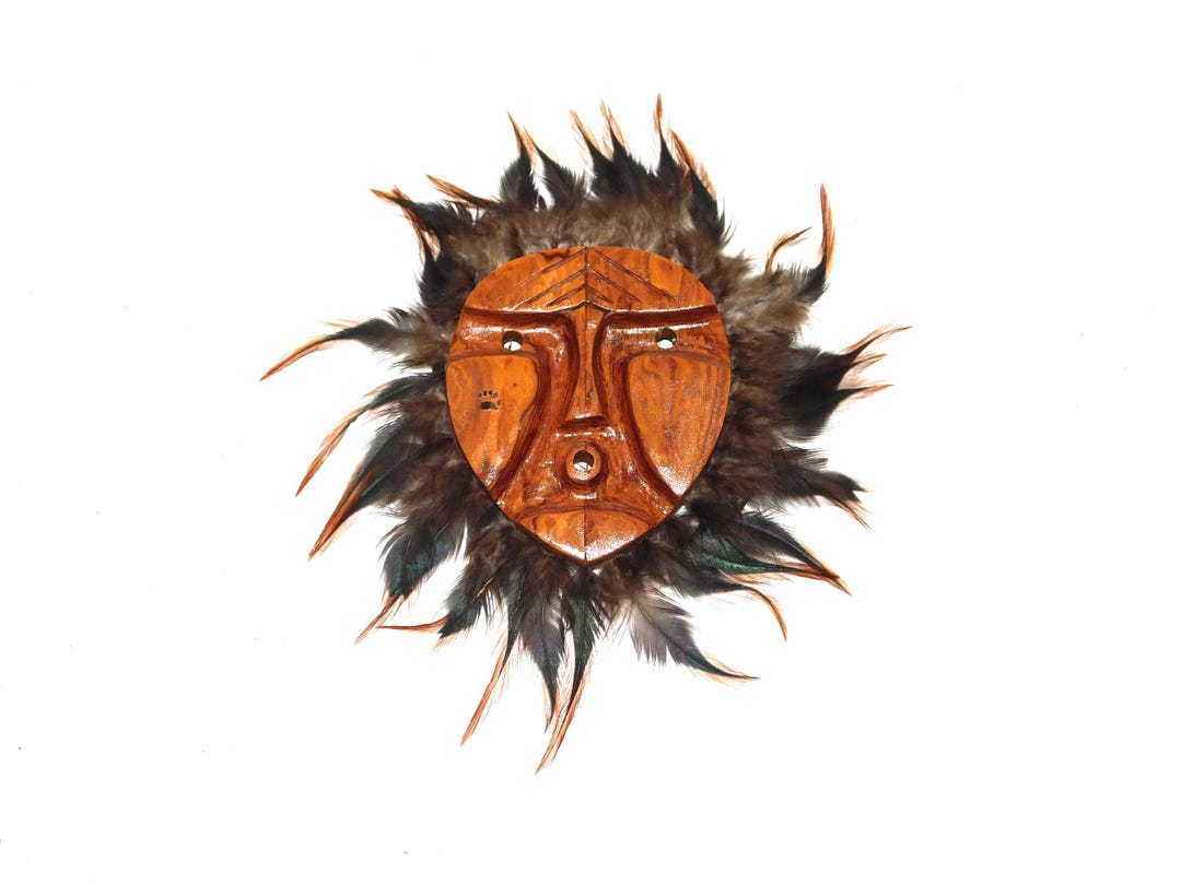 The Whistler H Komakhuk Alaska Native Eskimo Spirit Mask Cotton Wood ...