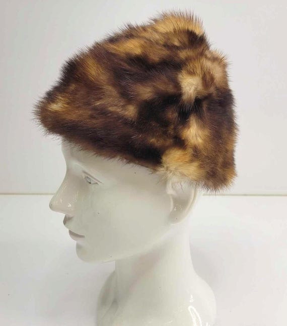 Vintage David Green Alaska Made Fur Hat Ladies M Ligh… - Gem