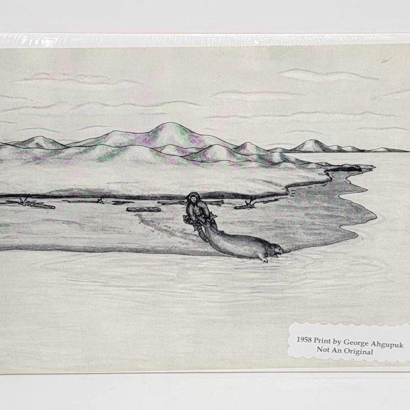 Inuit Print - Etsy