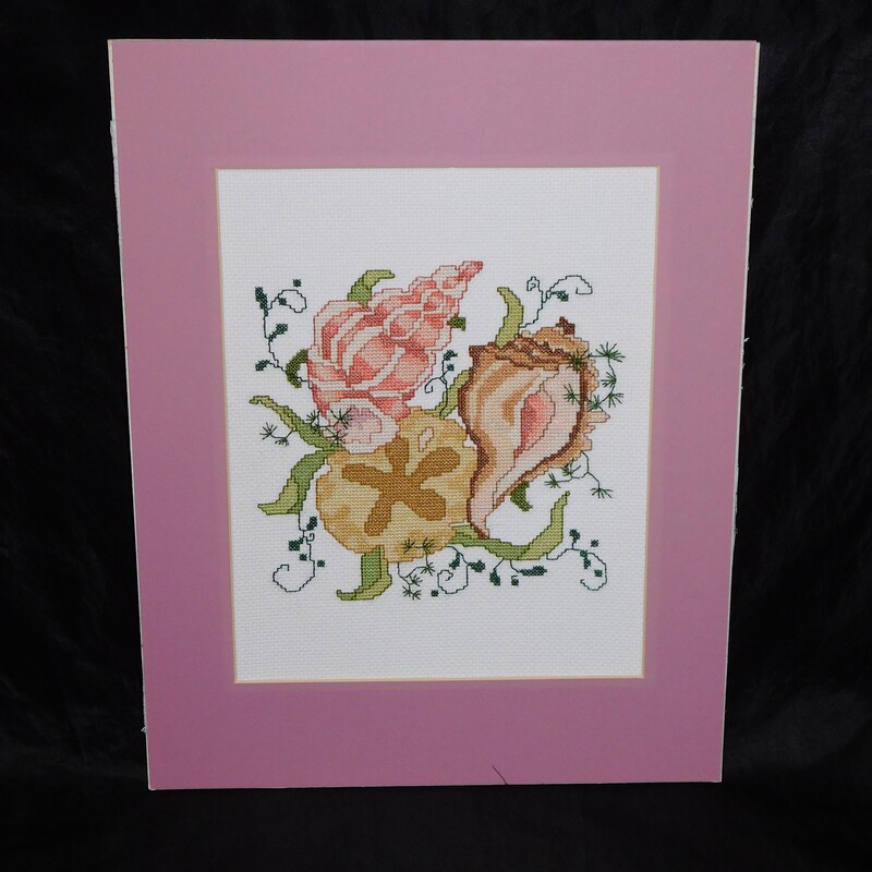 Seashell Cross Stitch - Etsy