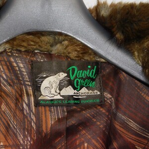 Vintage David Green Alaska Size S Beaver Fur Patchwork Coat Button ...