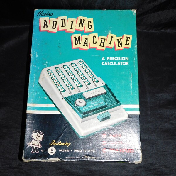 Toy Adding Machine - Etsy