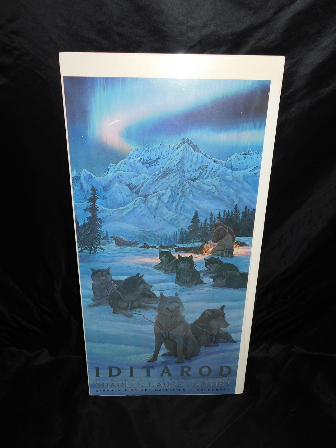 Alaska Iditarod Charles Gause Art Print Gallery Poster Dog Sled Race ...