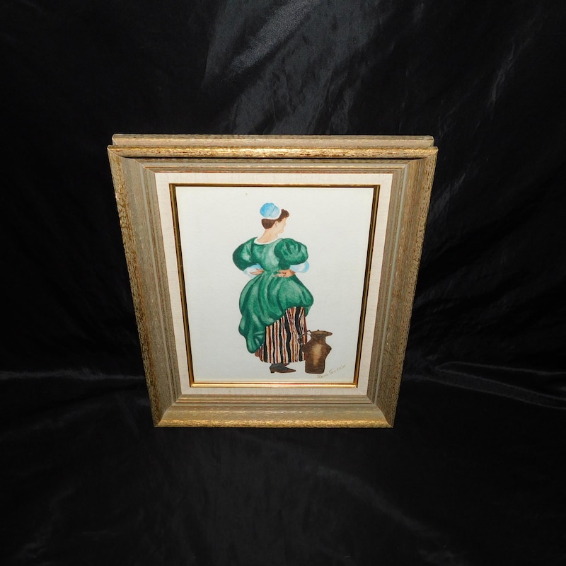 Women Standing Back Painting - Etsy