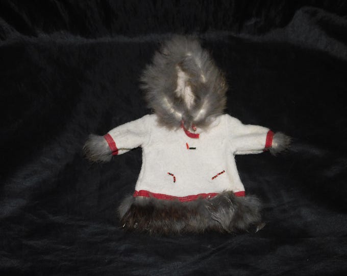 Qaspeq Fur Winter Jacket Eskimo Parka Inuit Made Yup'ik Alaska Native ...