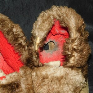 Vintage Alaska Native Eskimo Beaded Slippers for UPCYCLING Yellow Felt ...