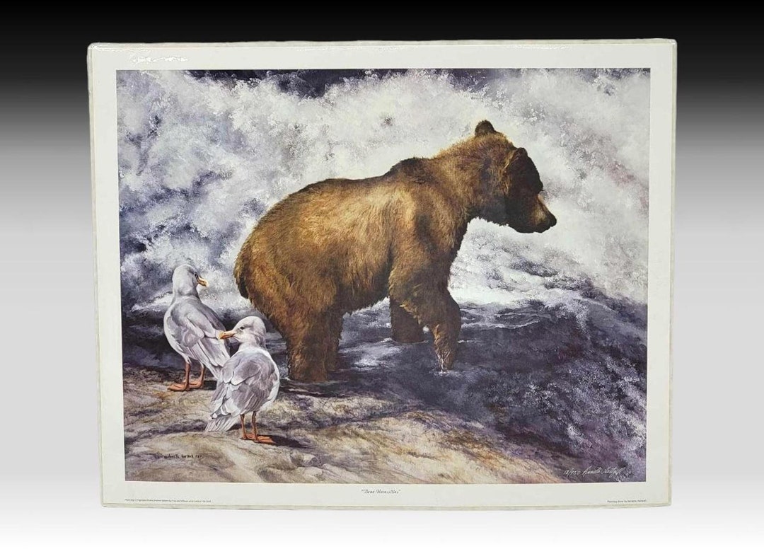 Annette Hartzell Bear Necessities Art Print Brown Grizzly Bear Cub ...