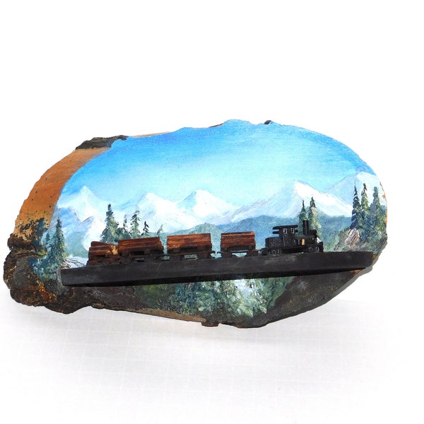 3d Art Wood Railroad - Etsy