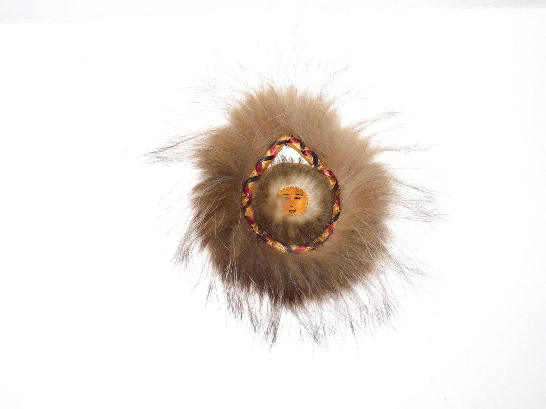 Alaska Native Eskimo Dance Fan Wall Hanging Coiled Woven Sea Grass ...
